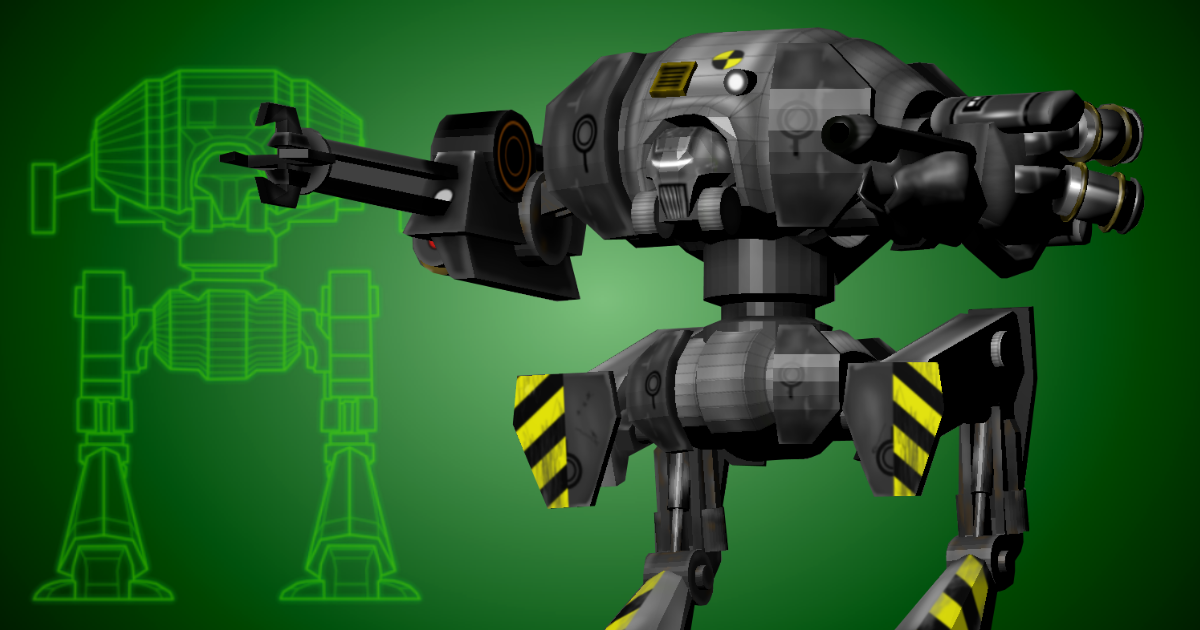 VIPER Battle Mech | 3D Characters | Unity Asset Store