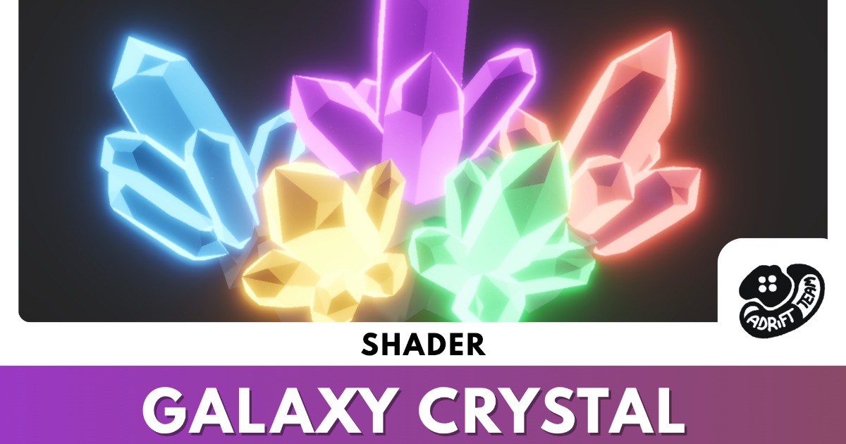 Galaxy Crystal Cubemap in Object Shader | VFX Shaders | Unity Asset Store