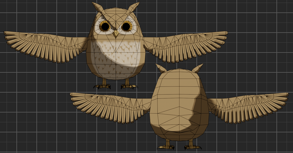 Animals 3D Owl | Characters | Unity Asset Store