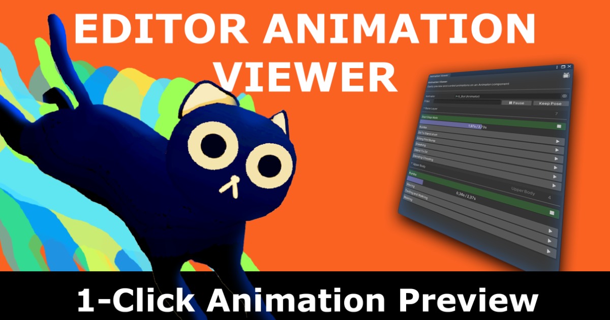 Editor Animation Viewer | Animation Tools | Unity Asset Store