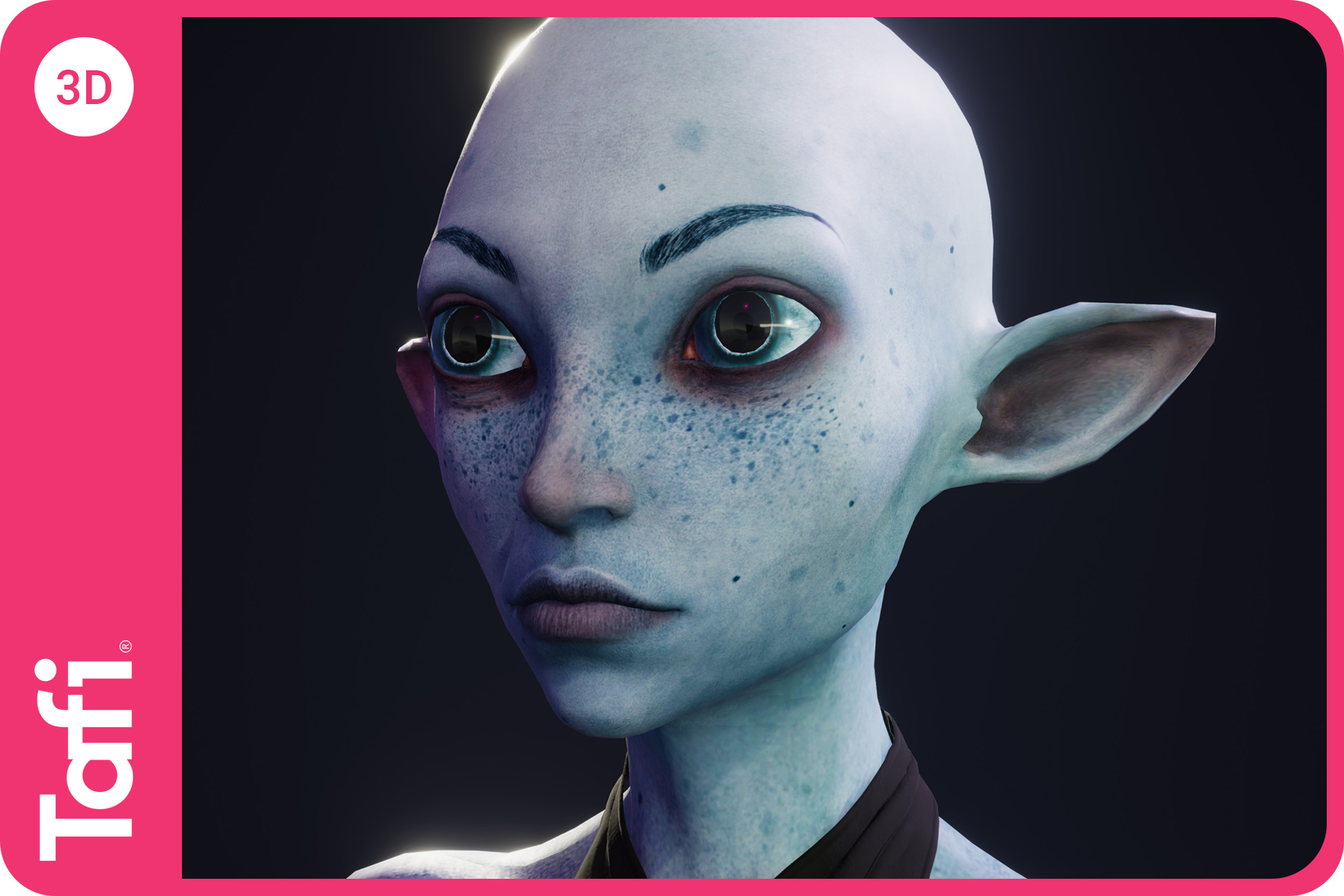 Winter Fae Female from Tafi | 3D 캐릭터 | Unity Asset Store