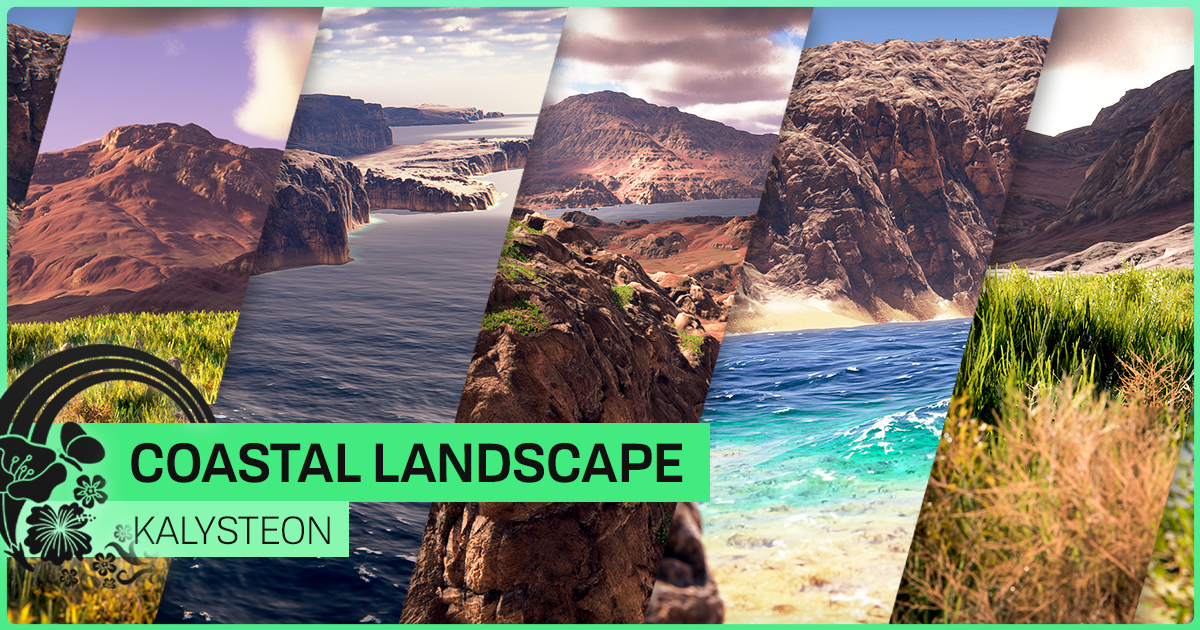 8K Coastal Landscape Pack | 3D 풍경 | Unity Asset Store