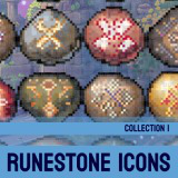 Runestone Icons - Collection 1 - 2D Pixel Magic and Spell Resources Bundle