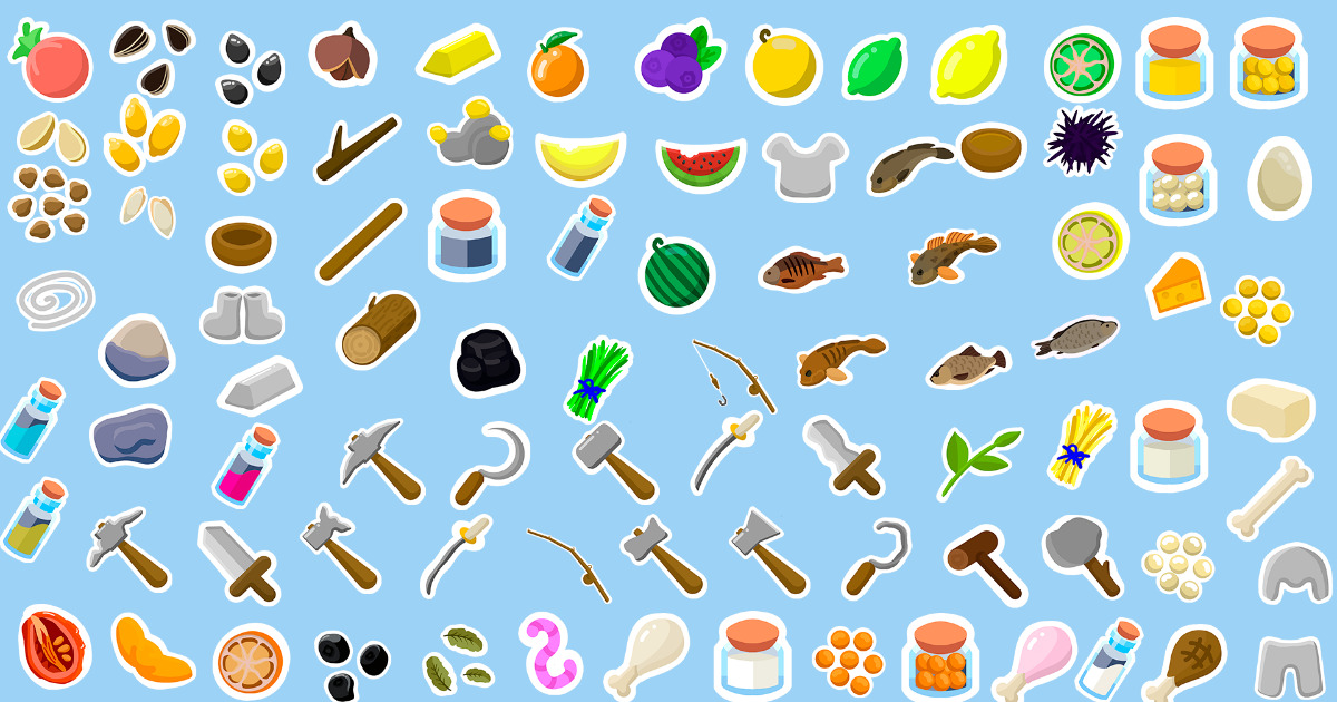 2D Inventory icon pack | 2D Icons | Unity Asset Store