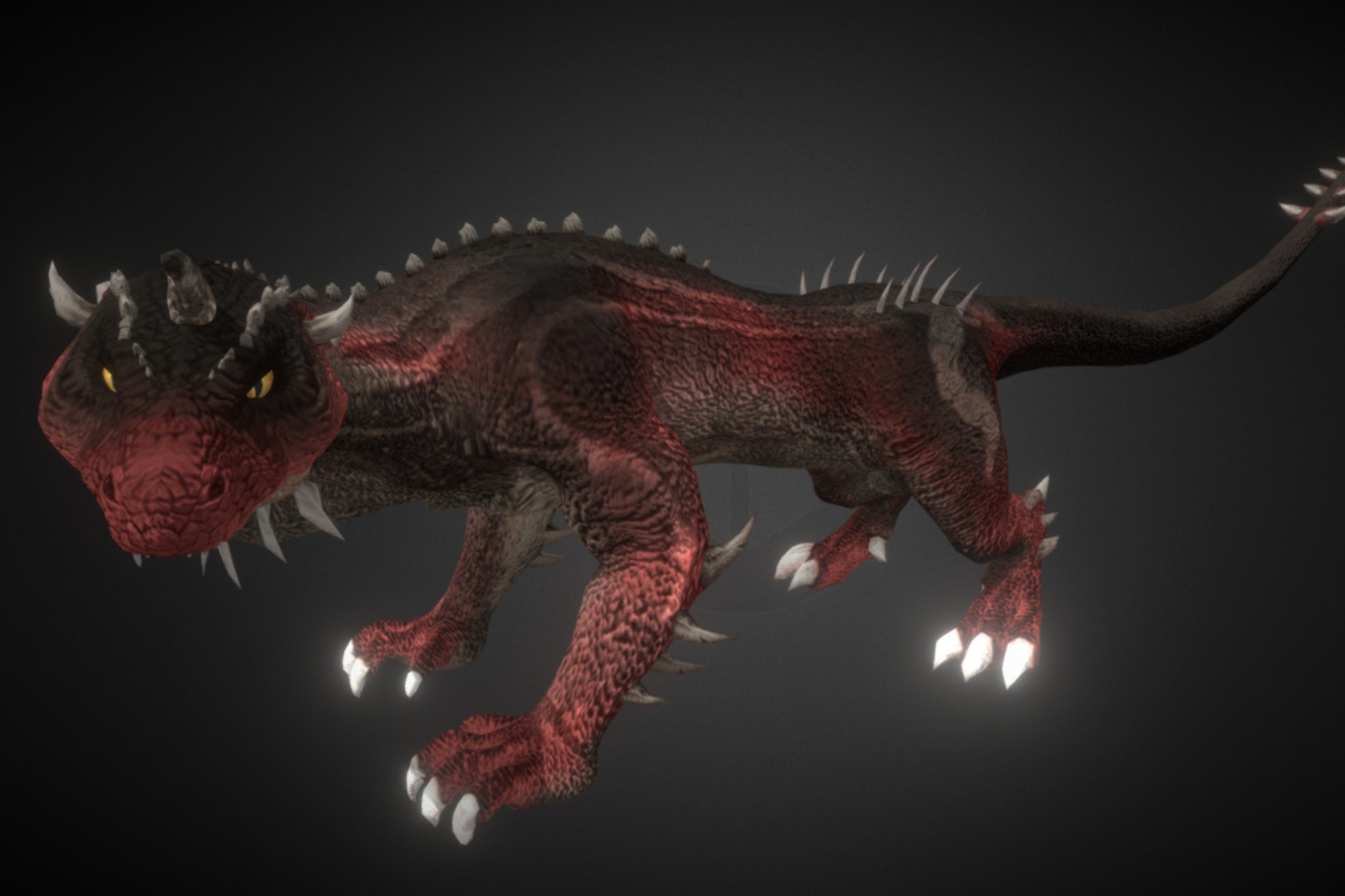 Medium Draco Fire | 3D Creatures | Unity Asset Store