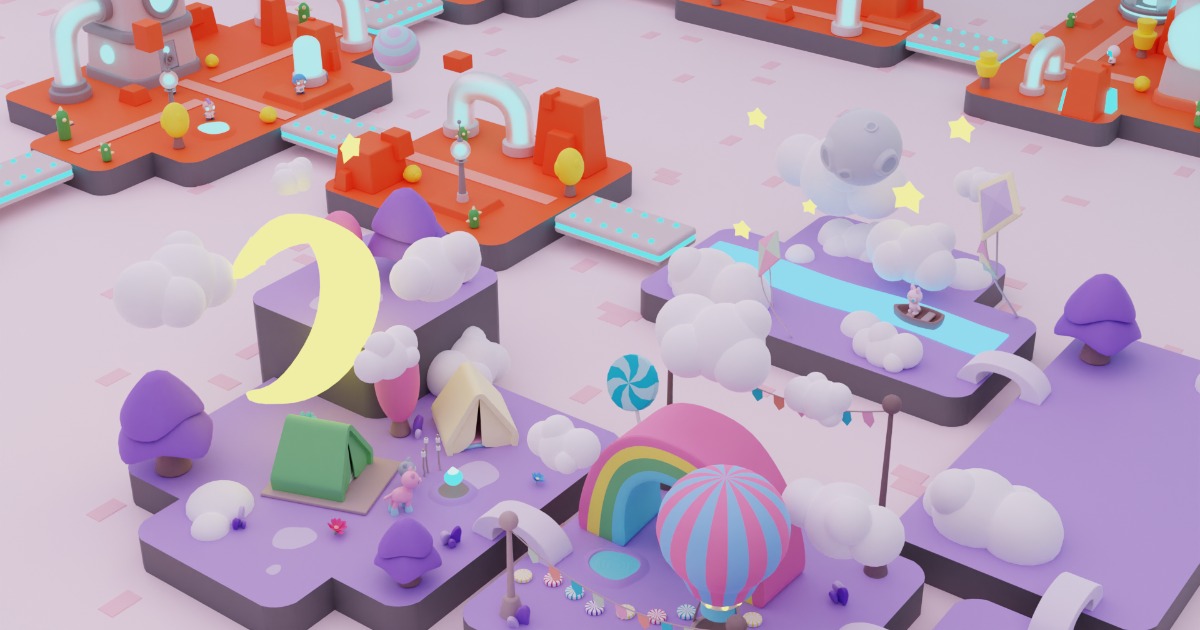 Low Poly Fantasy Islands Exteriors | 3D Environments | Unity Asset Store