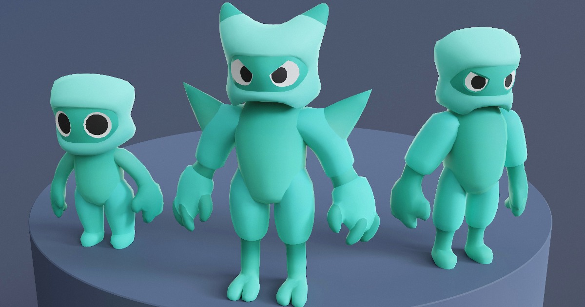Cartoon Characters - Frogthief Warriors | 3D Creatures | Unity Asset Store