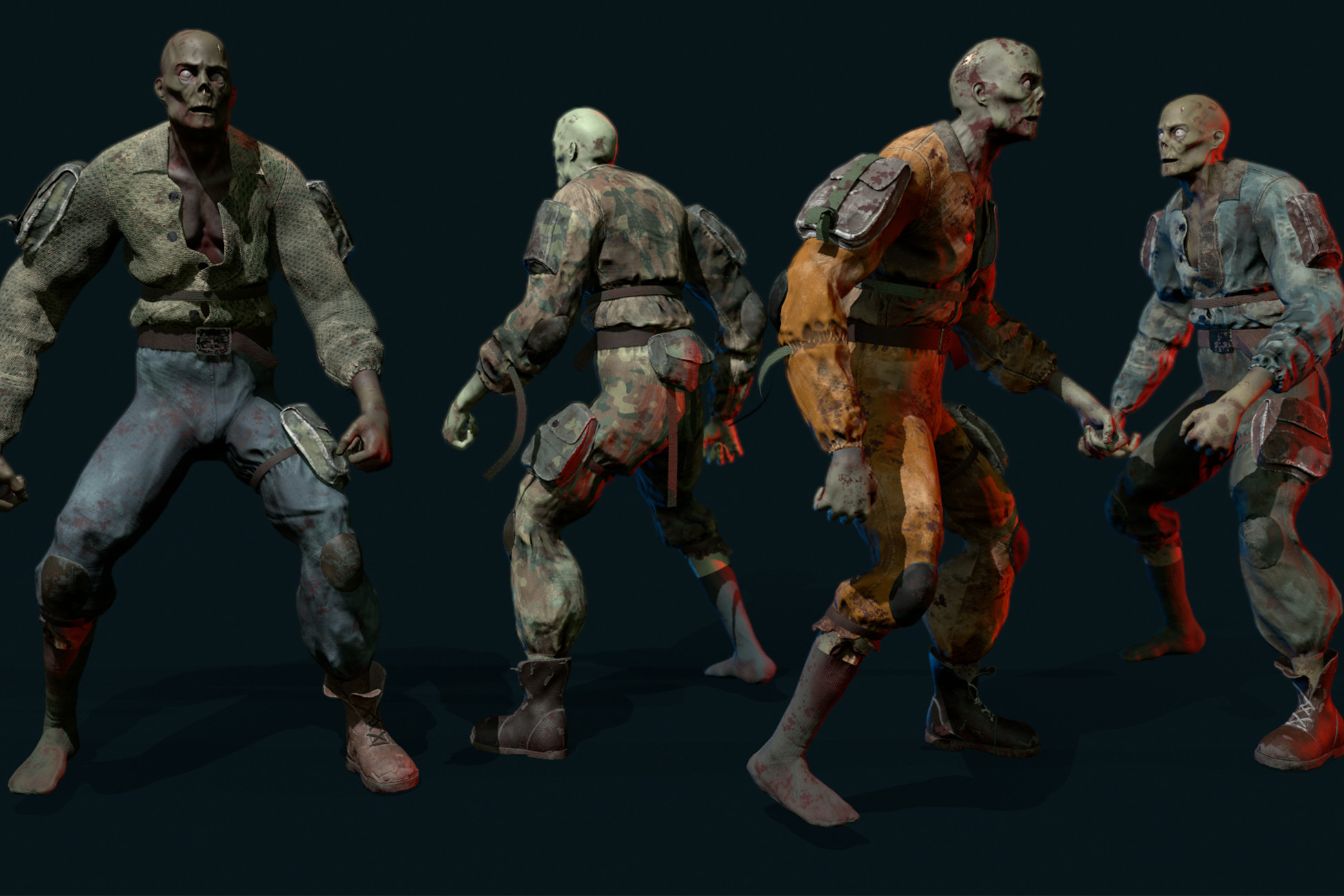 Horror zombie | 캐릭터 | Unity Asset Store