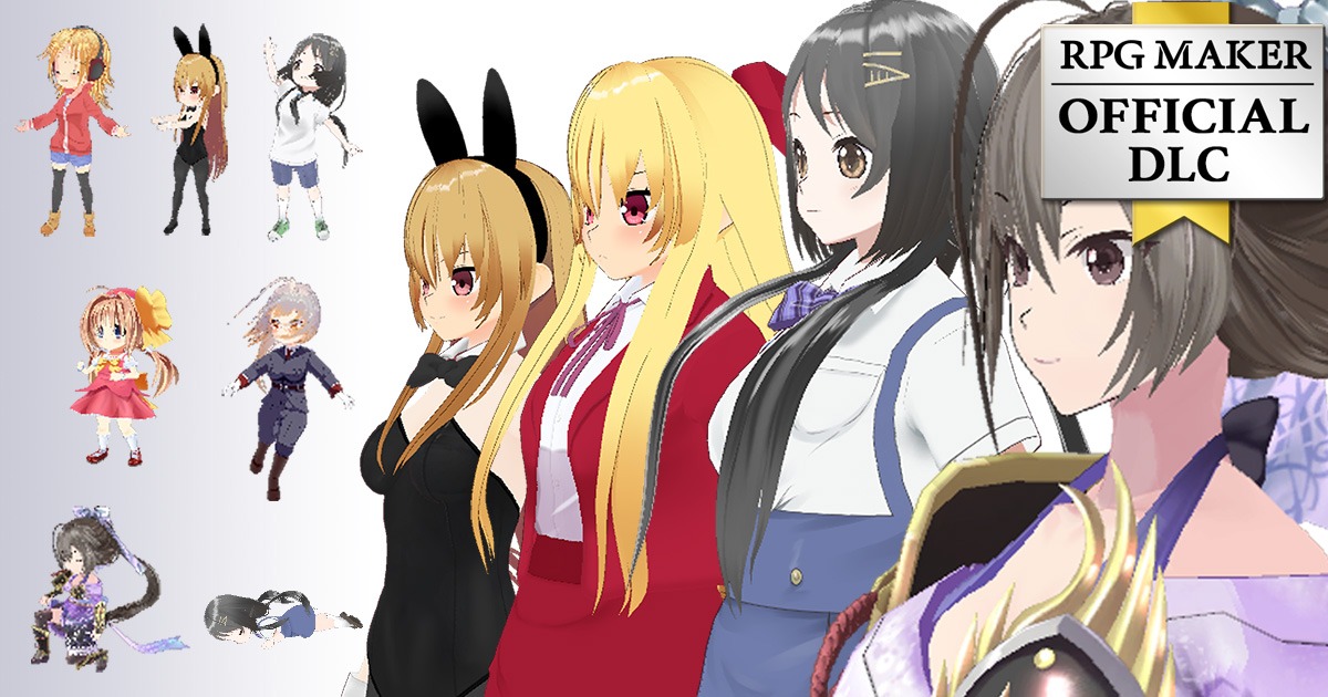 RPG Maker Unite Walking Graphics Pack | 2D Characters | Unity Asset Store