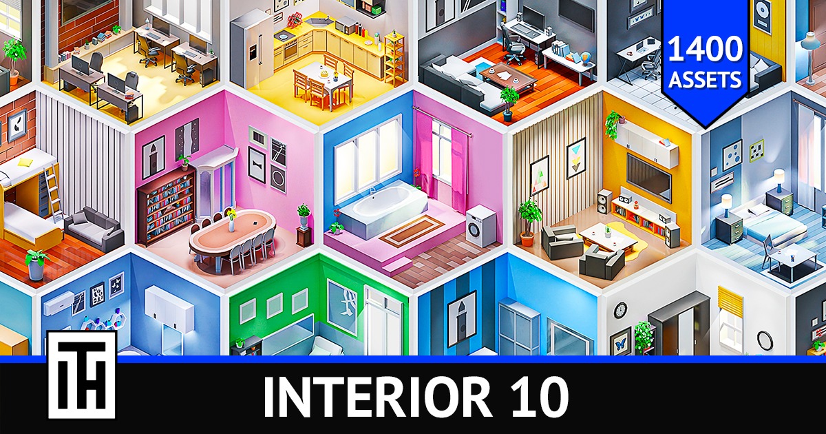 Interior 10 | 3D Interior | Unity Asset Store