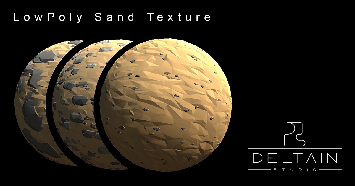 LowPoly Sand Texture | 2D Textures & Materials | Unity Asset Store