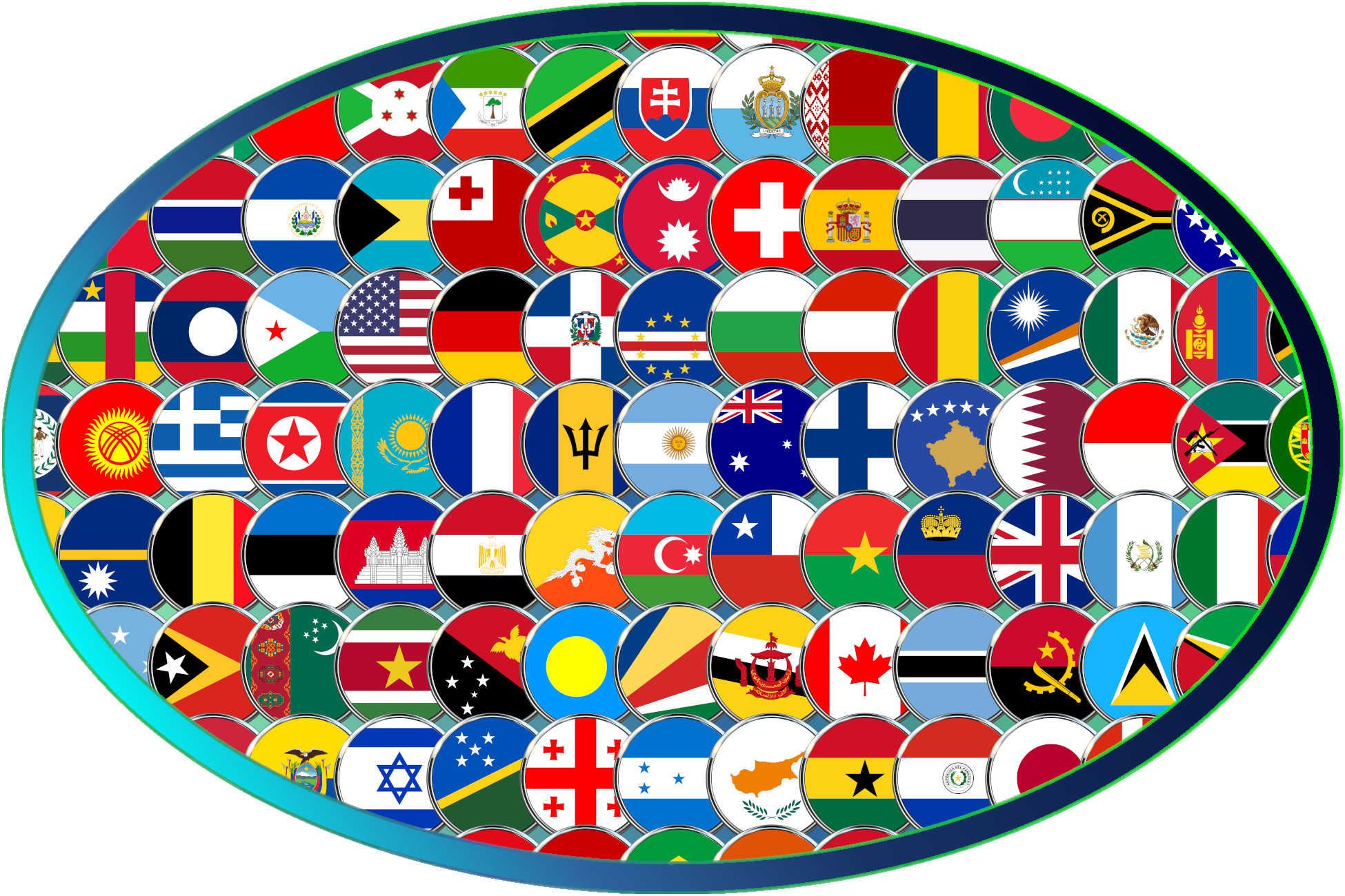 2D Country Flag Pack | 2D Icons | Unity Asset Store