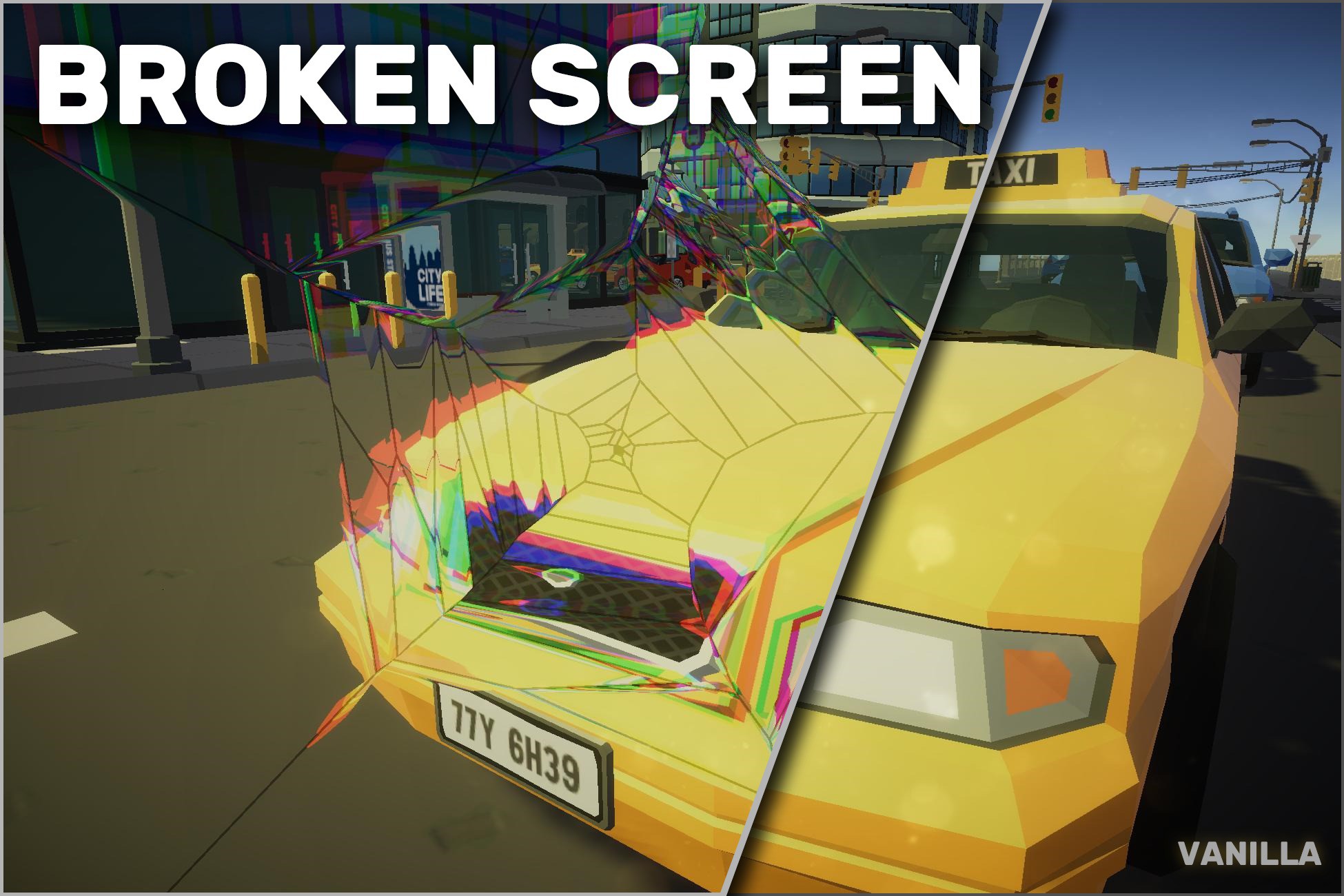 Spice Up: Broken Screen | Fullscreen & Camera Effects | Unity Asset Store