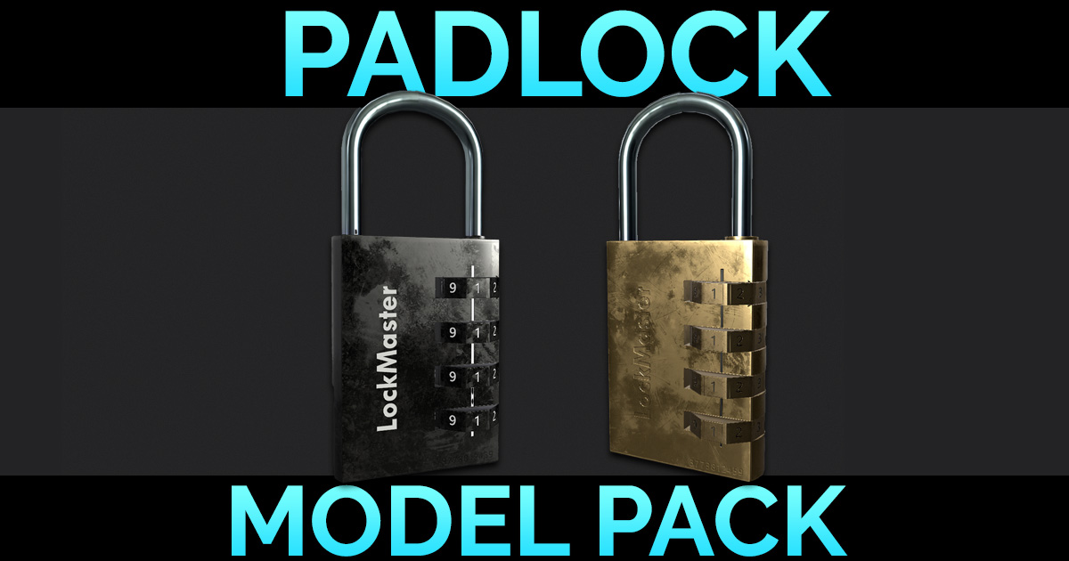 Padlocks Model Pack | 3D Props | Unity Asset Store