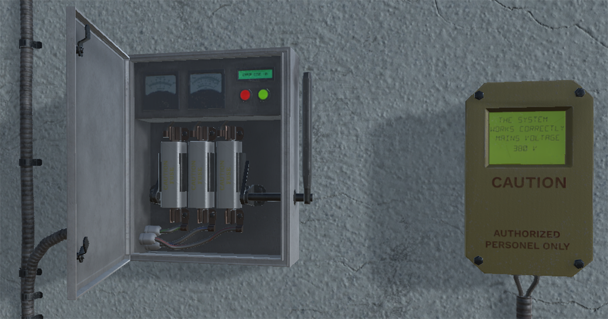 Electrical cabinets and cable | 3D Industrial | Unity Asset Store