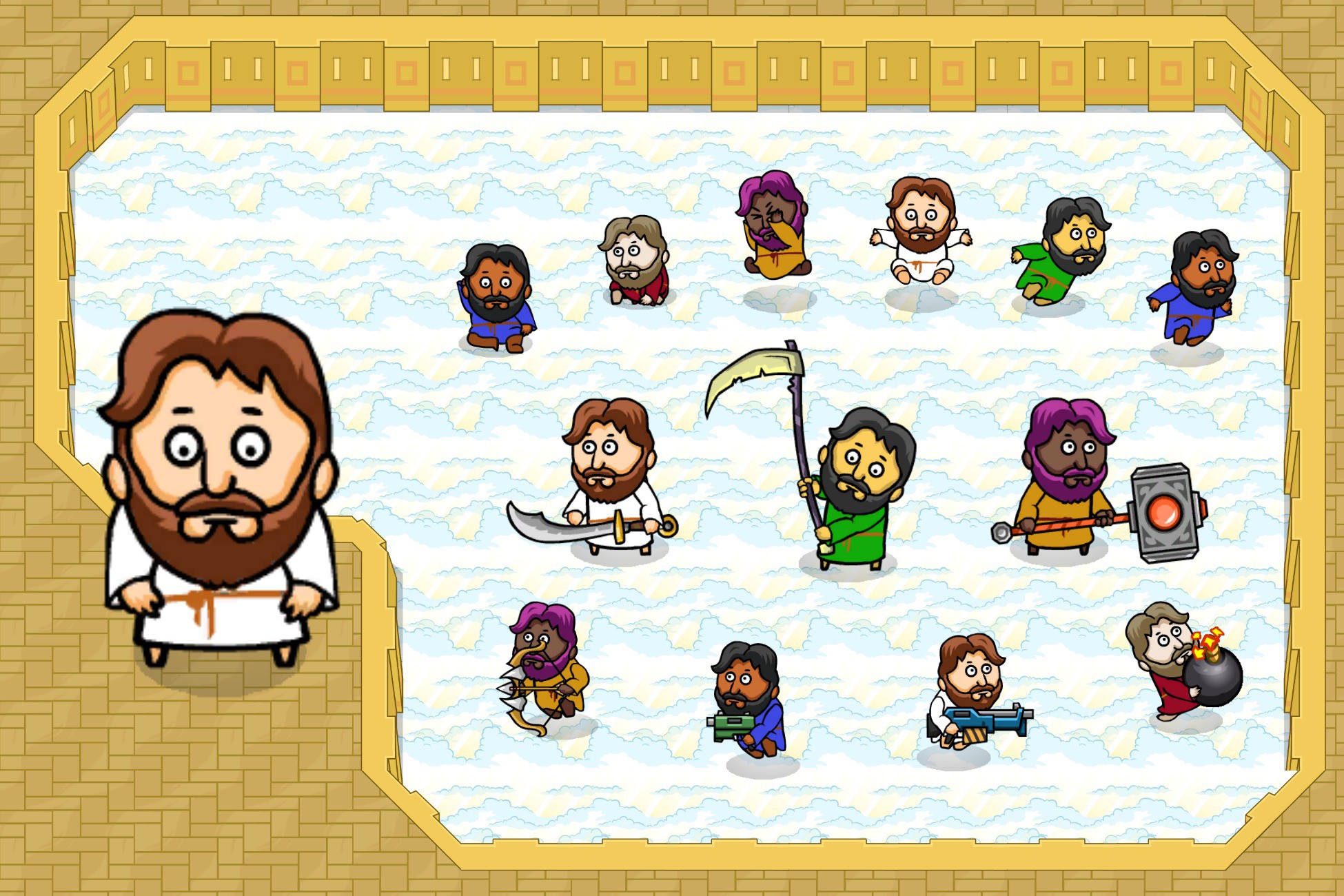 2D Character - Jesus | 2D Characters | Unity Asset Store