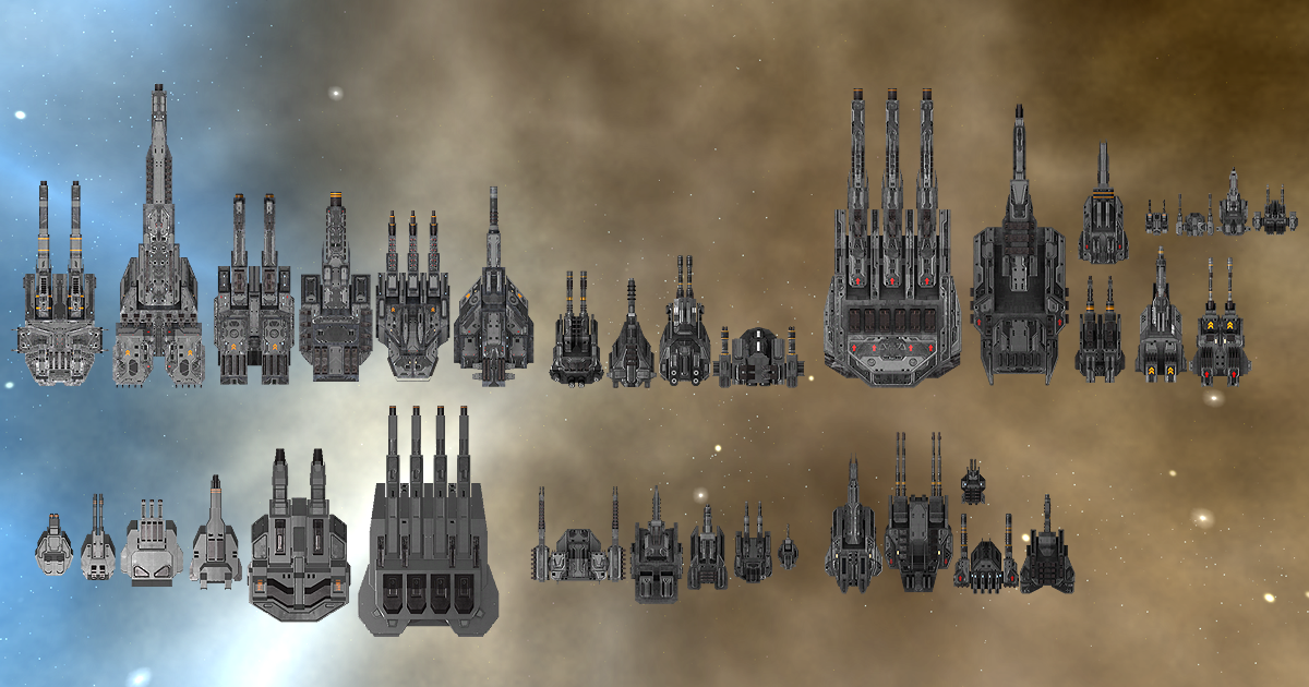 2D Spaceship Modular Equipment Collection | 2D Environments | Unity ...