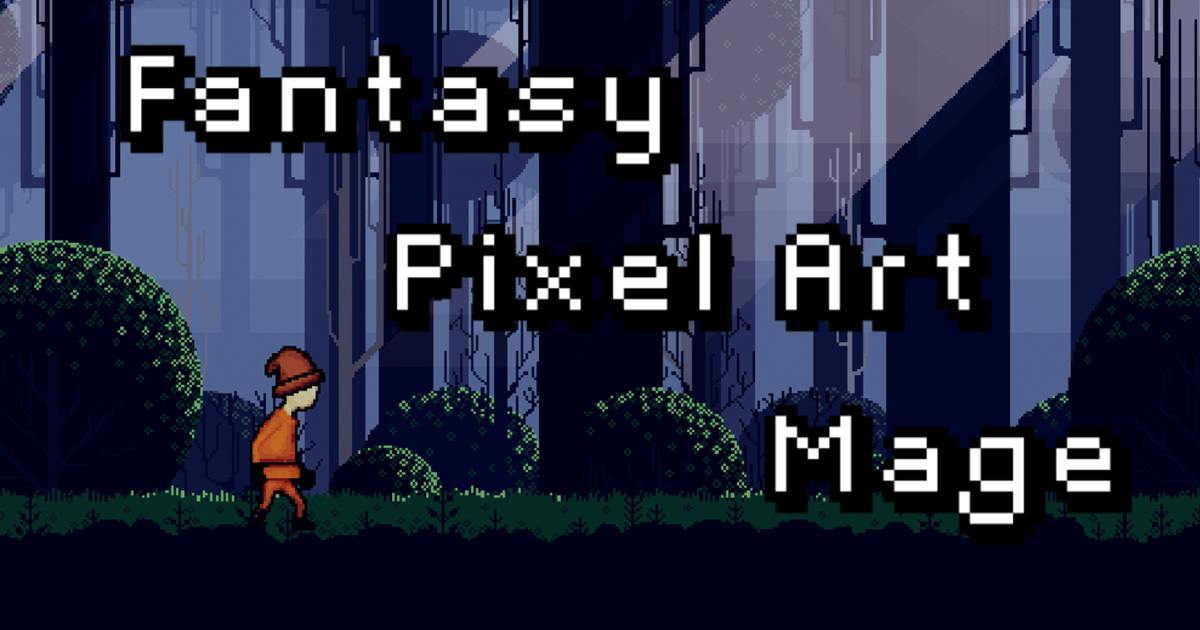 Fantasy Pixel Art - Mage | 2D Characters | Unity Asset Store