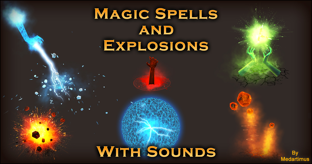 Magic Spells and Explosions | VFX Particles | Unity Asset Store