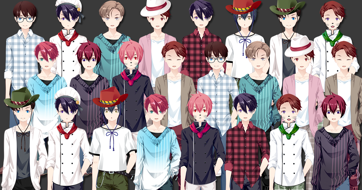 Customize Boy_ Type 2_N1 | 2D Characters | Unity Asset Store