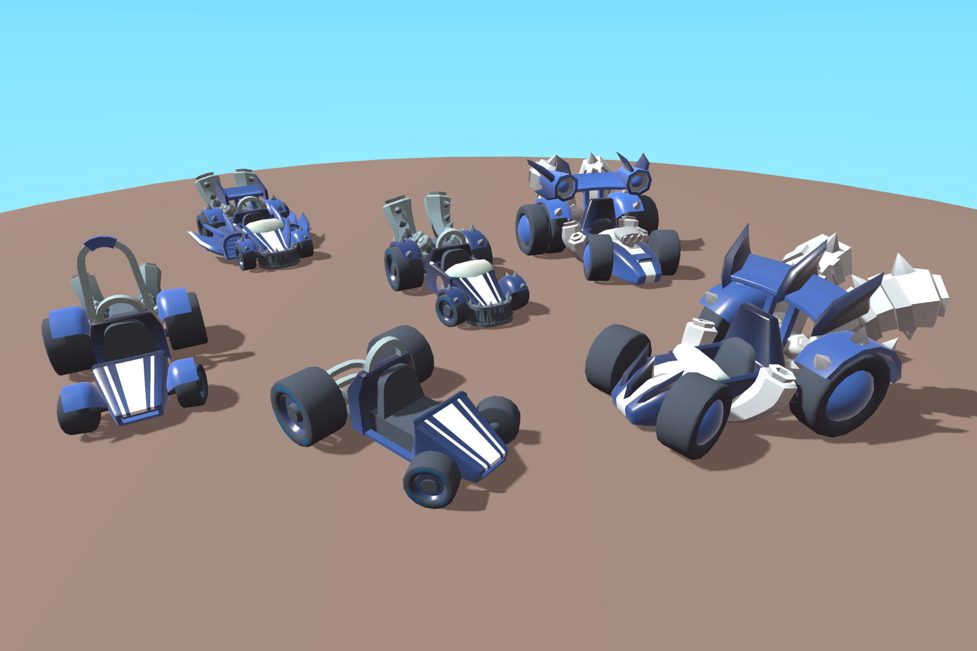 Karting - Racing Cars Pack | 3D Land | Unity Asset Store