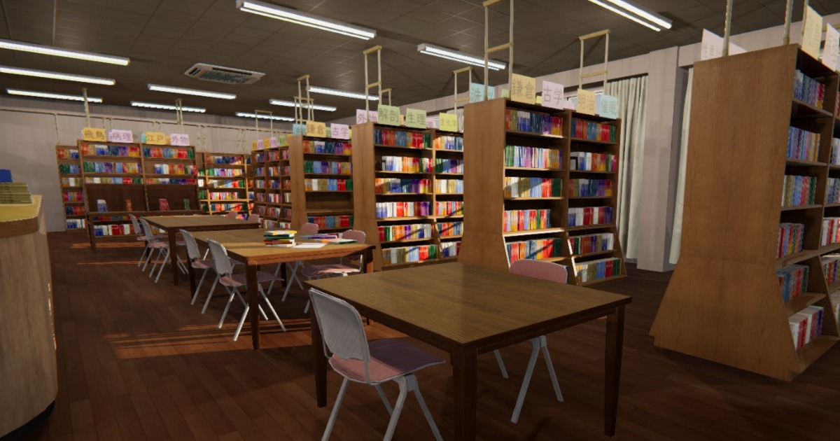 Japanese School Library | 3D 环境 | Unity Asset Store Japanese School Library | 3D 环境 | Unity Asset Store