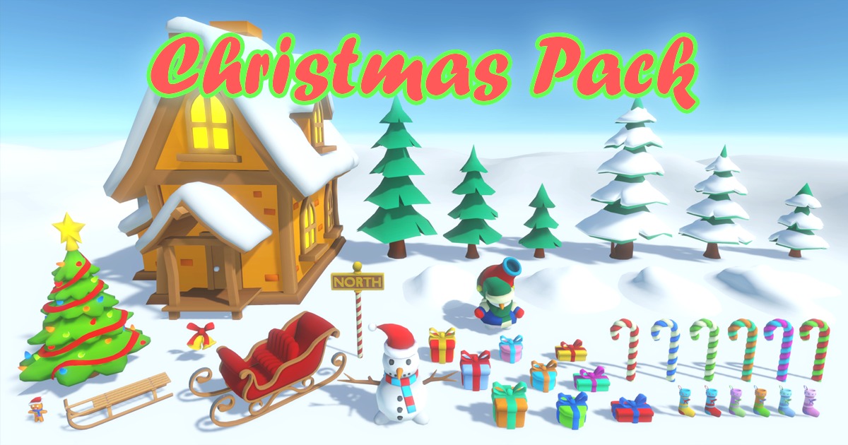 Boombit Christmas Pack | 3D Environments | Unity Asset Store