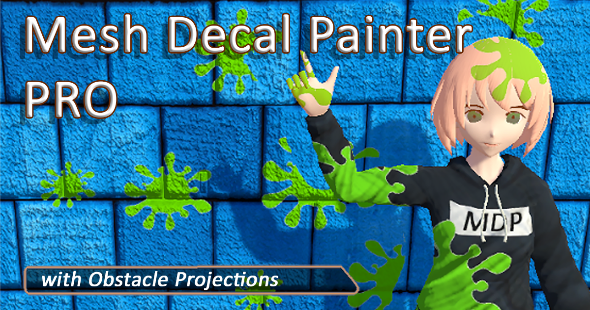 Mesh Decal Painter PRO | VFX Shaders | Unity Asset Store