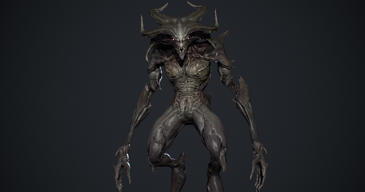 Demon Character_6 | 3D Creatures | Unity Asset Store