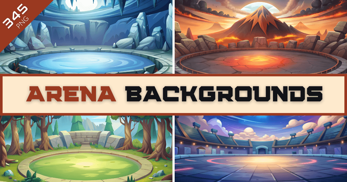 2D Battle & RPG Environments – 345 Arena Backgrounds | 2D Environments | Unity Asset Store