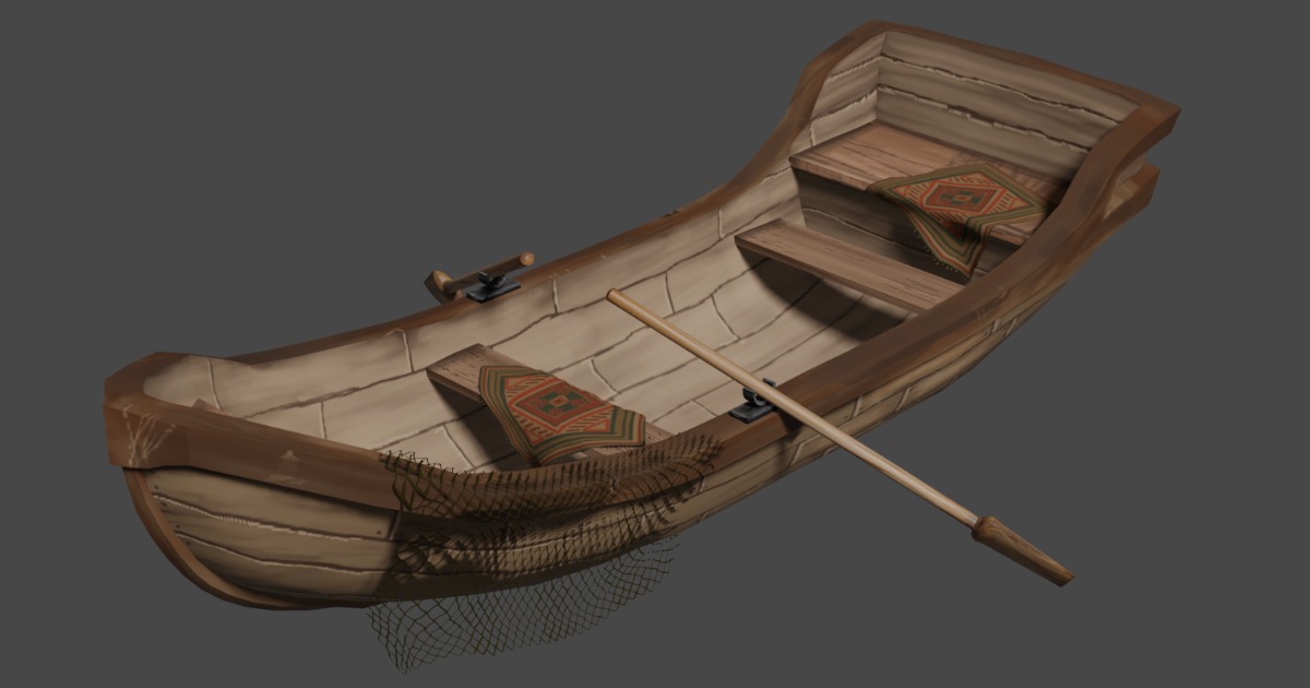 stylized fishing boat | 3D Sea | Unity Asset Store