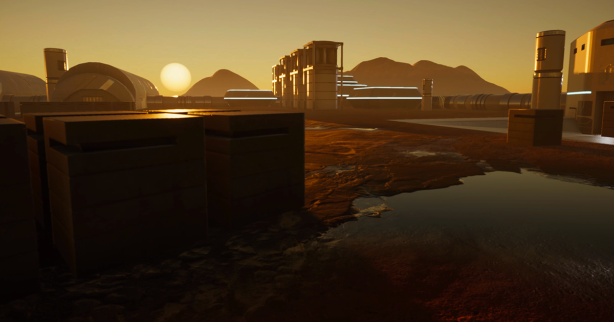 Sci-Fi-Base | 3D Sci-Fi | Unity Asset Store