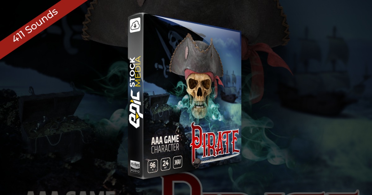 AAA Game Character Pirate | Voices Sound FX | Unity Asset Store