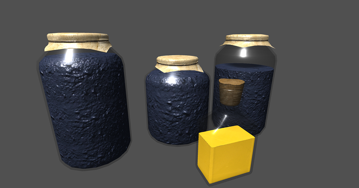 Jars and Potion | 3D Props | Unity Asset Store