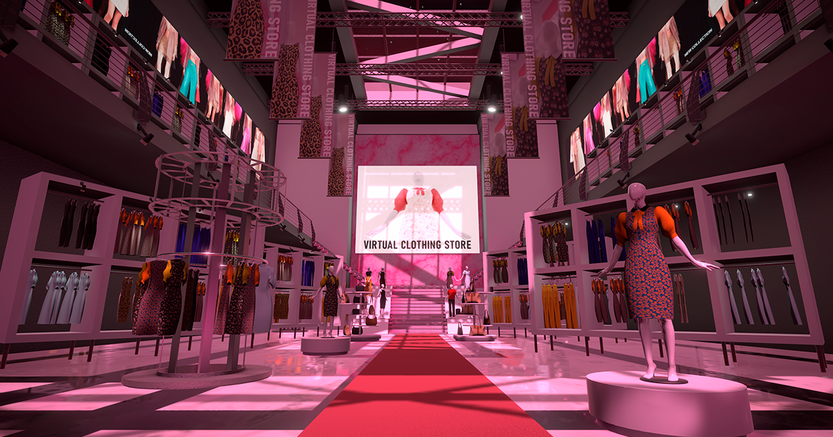 Virtual Clothing Store - Metaverse | 3D Environments | Unity Asset Store
