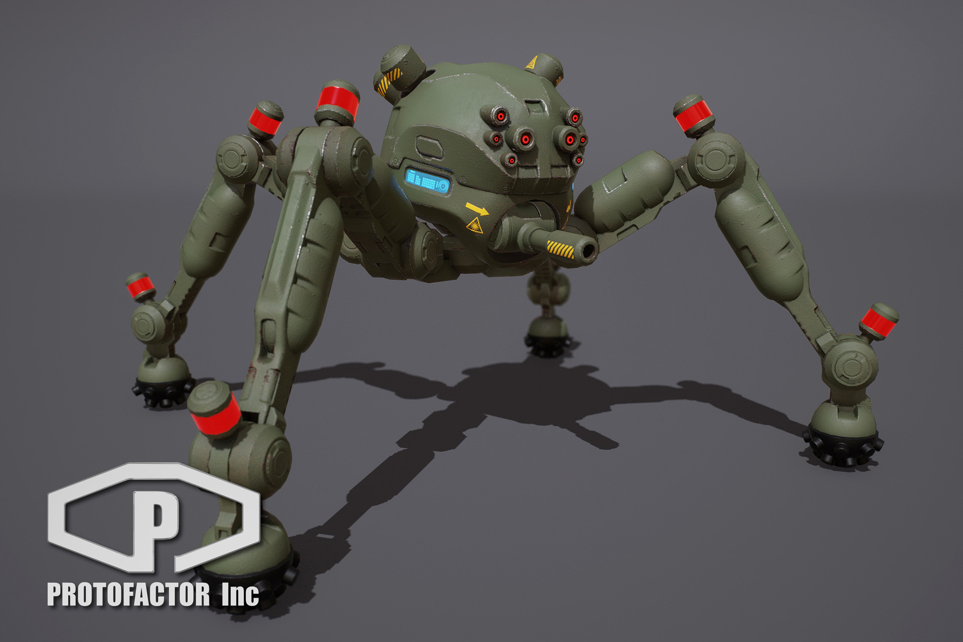 SCI FI: ARANOBOT | 3D 로봇 | Unity Asset Store