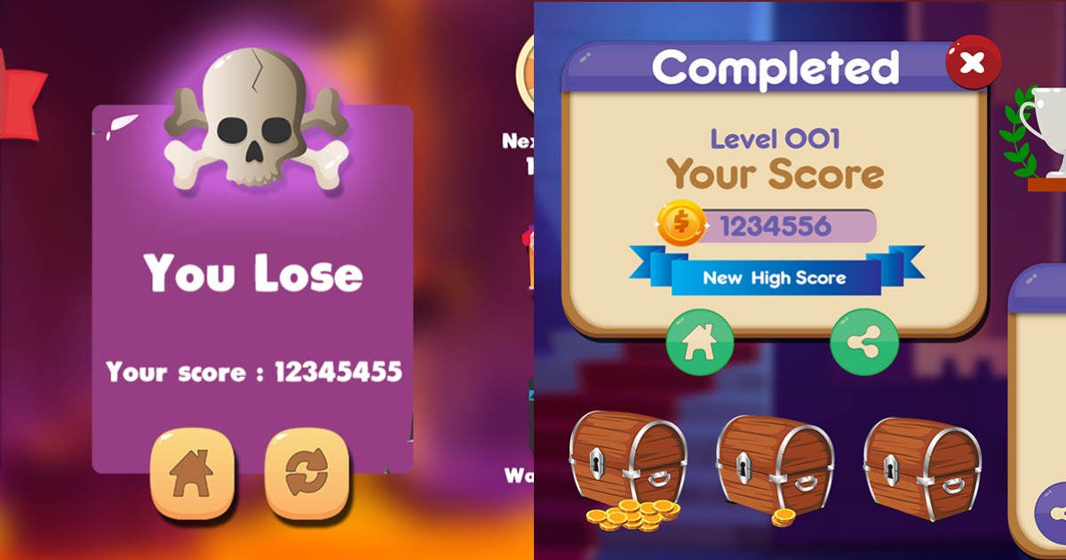 Combo of Awesome Game UI Pack, Button Pack and Icon pack 15 and 16 | 2D ...