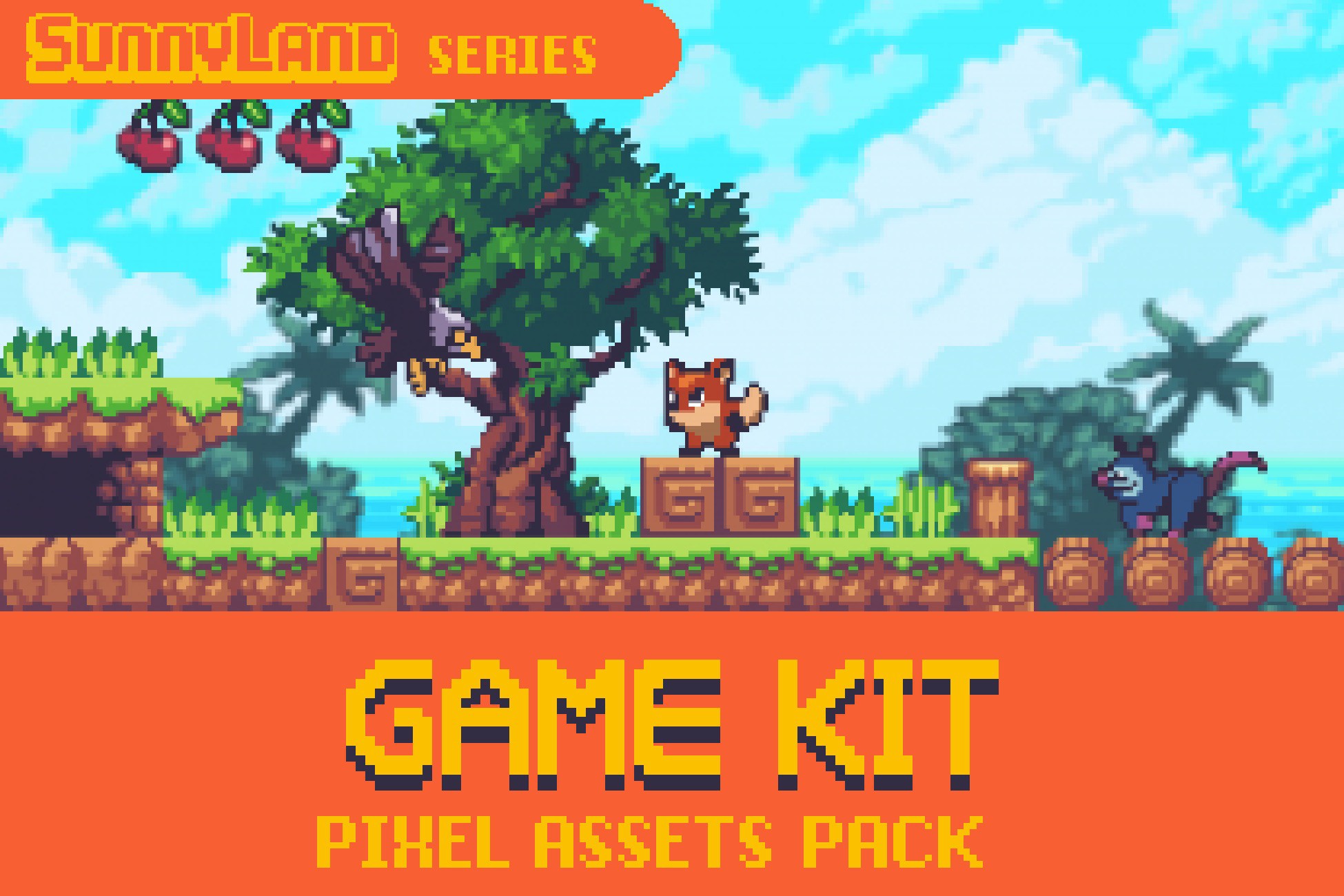 Sunny Land | 2D Characters | Unity Asset Store