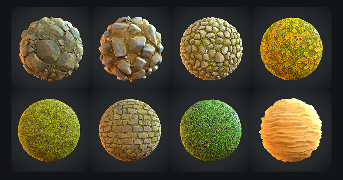 "Land Mix" 14 PBR Textures | 2D Textures & Materials | Unity Asset Store