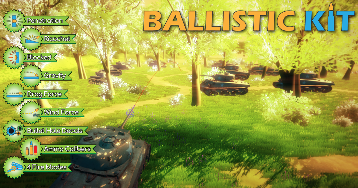 Ballistic Kit | Physics | Unity Asset Store