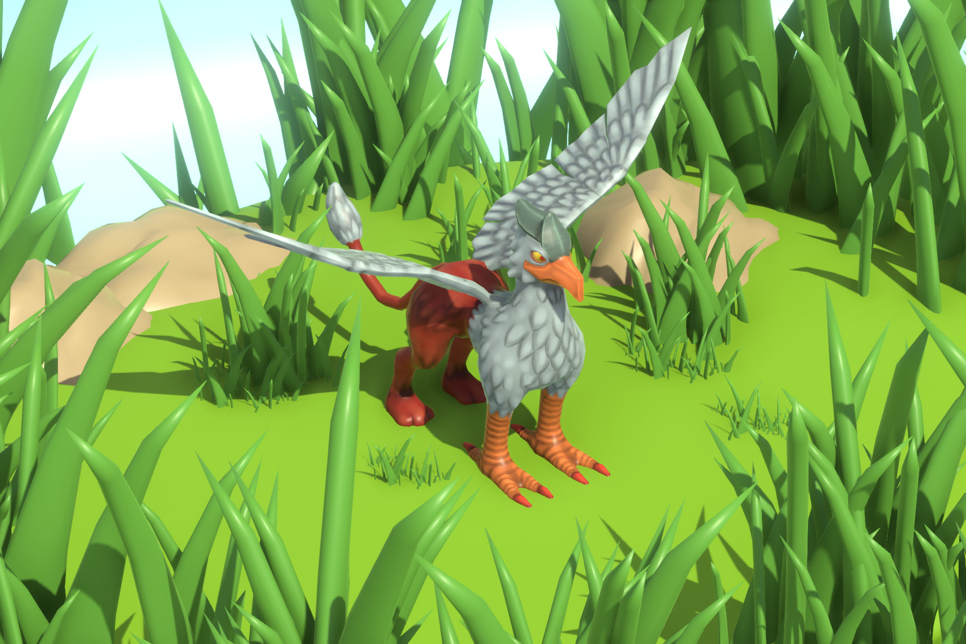 Gryph - Casual Fantasy | 3D 생물 | Unity Asset Store