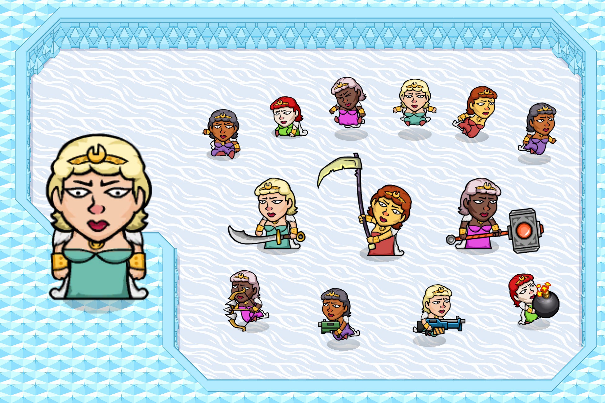 2D Character - Princess | 2D 캐릭터 | Unity Asset Store