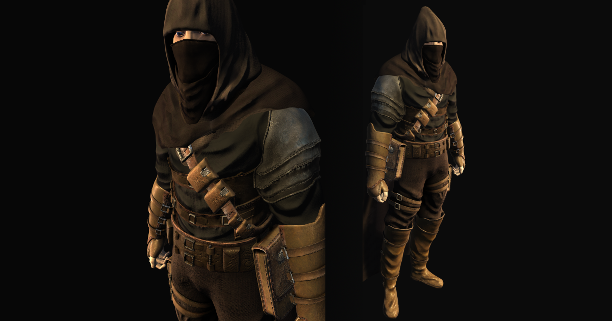 UMA Medieval Assassin | 3D Humanoids | Unity Asset Store