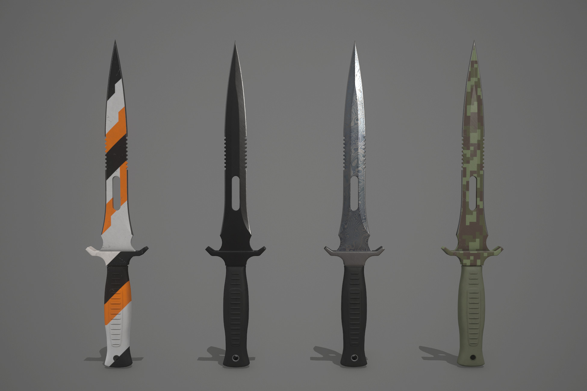 Combat Dirk | 3D Weapons | Unity Asset Store