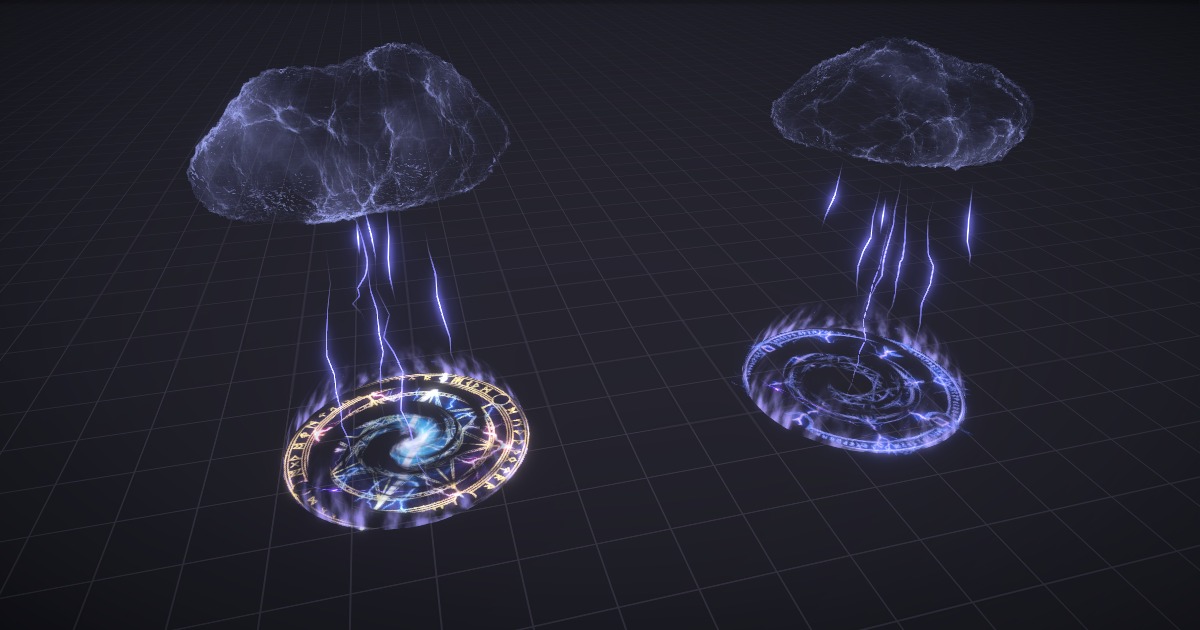 Stylized Thundercloud VFX | VFX | Unity Asset Store
