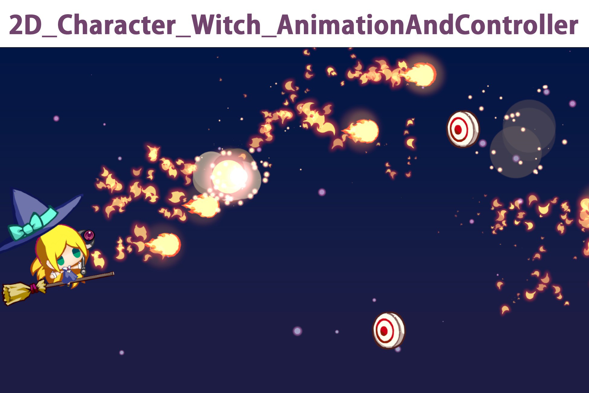 2D_Character_Witch_AnimationAndController | Packs | Unity Asset Store