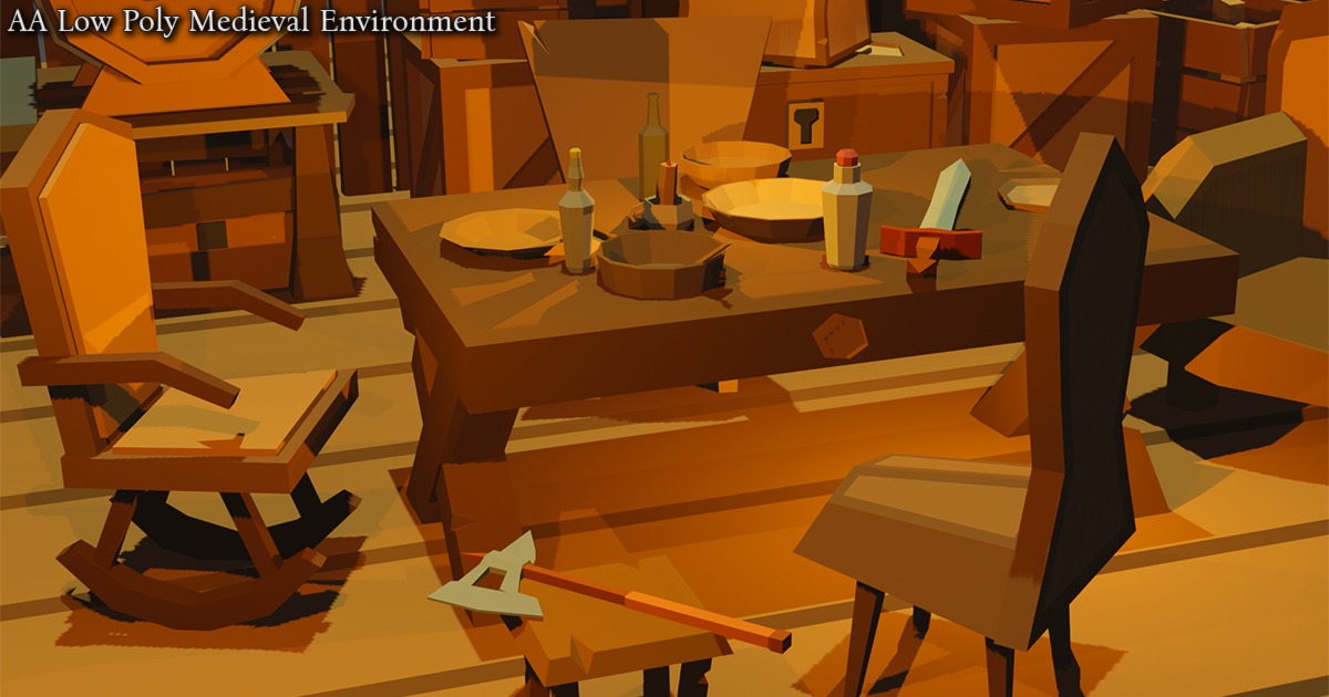 AA Low Poly Medieval Environment | 3D Environments | Unity Asset Store