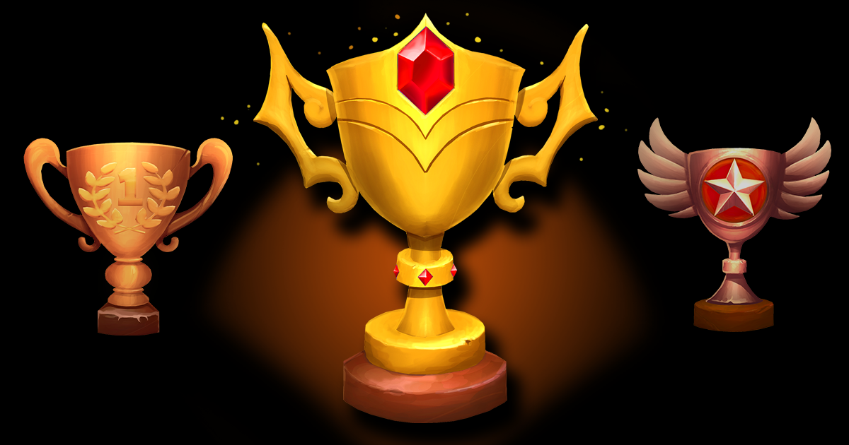 Winning Cups | 2D Icons | Unity Asset Store
