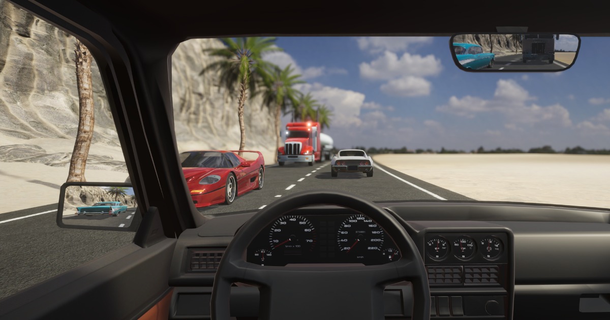 Car interior 22 | 3D Land | Unity Asset Store