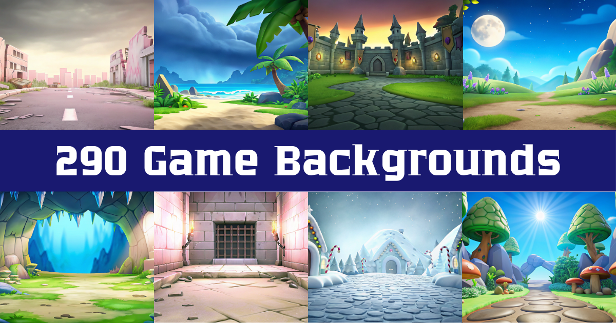 290 Game Backgrounds | 2D Environments | Unity Asset Store